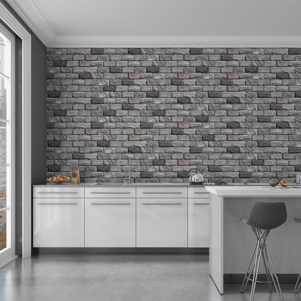 York Stone Dark Grey Porcelain Cladding Tile